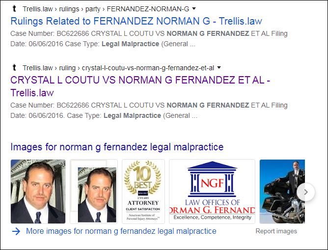 Law Offices of Norman G Fernandez Reviews, Complaints, Customer Service