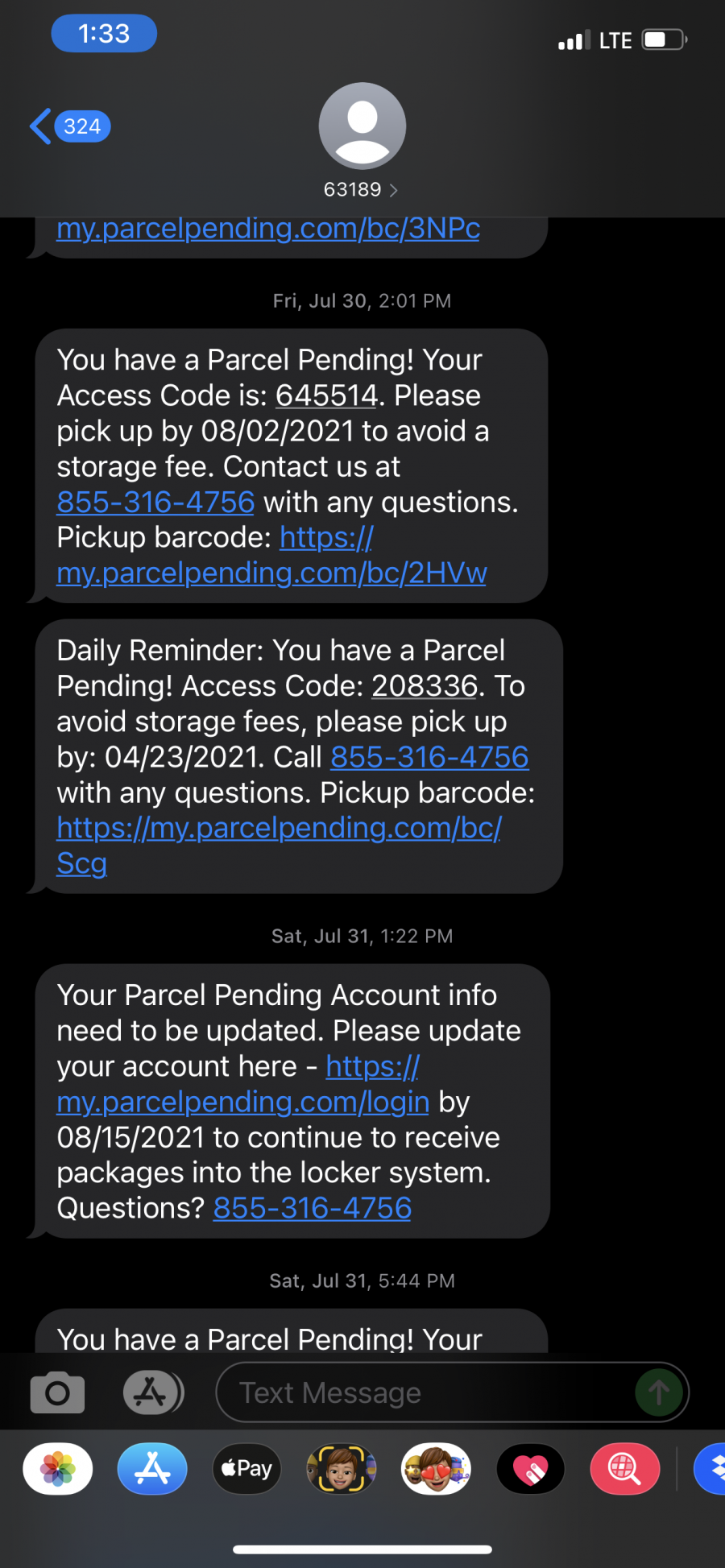 Parcel Pending Reviews, Complaints, Customer Service
